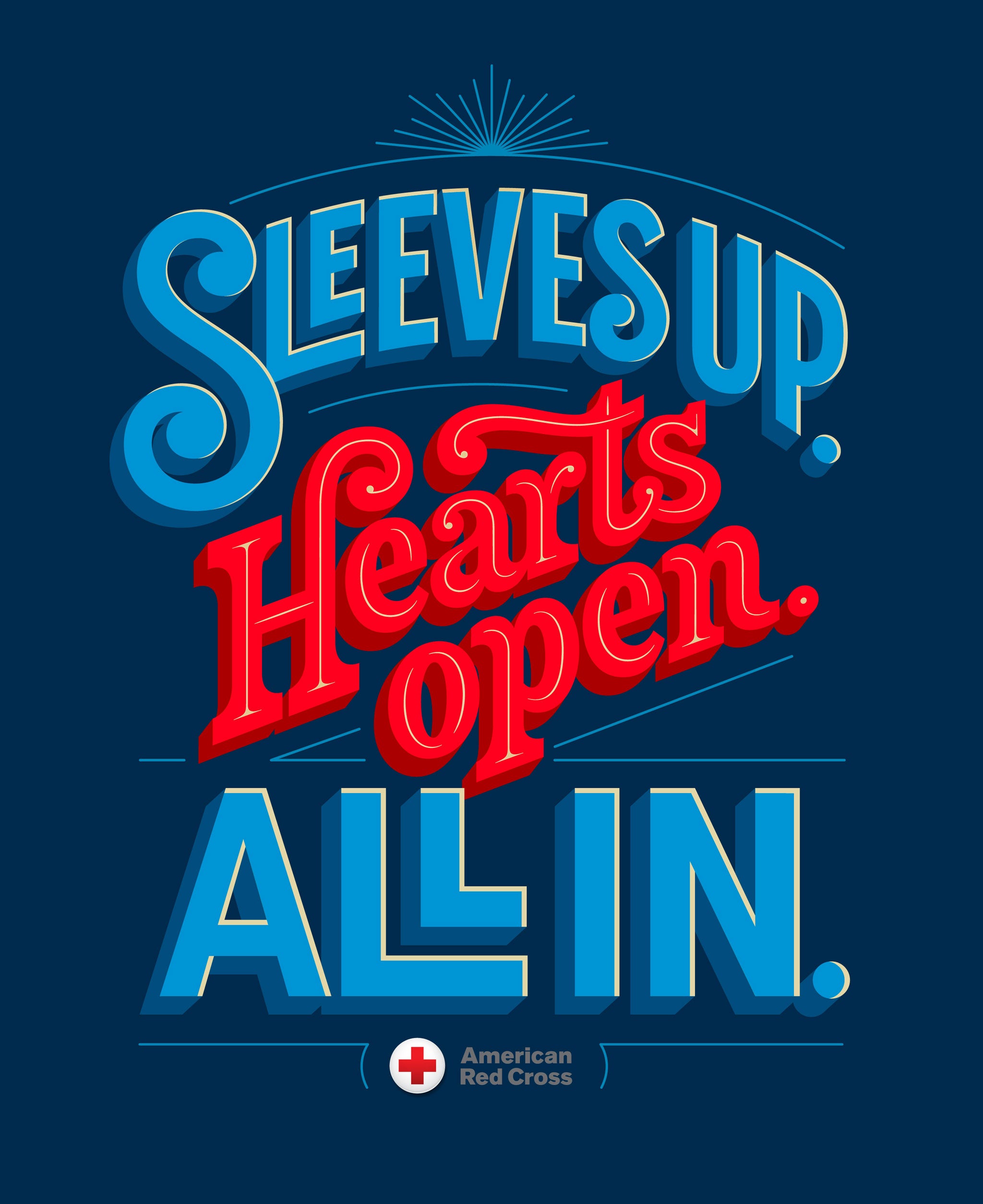 Red Cross Poster – Cat Caudillo